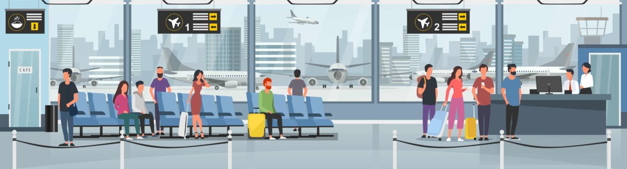 Managing passenger flows with AI