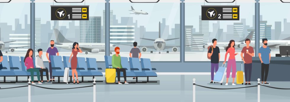 Managing passenger flows with AI